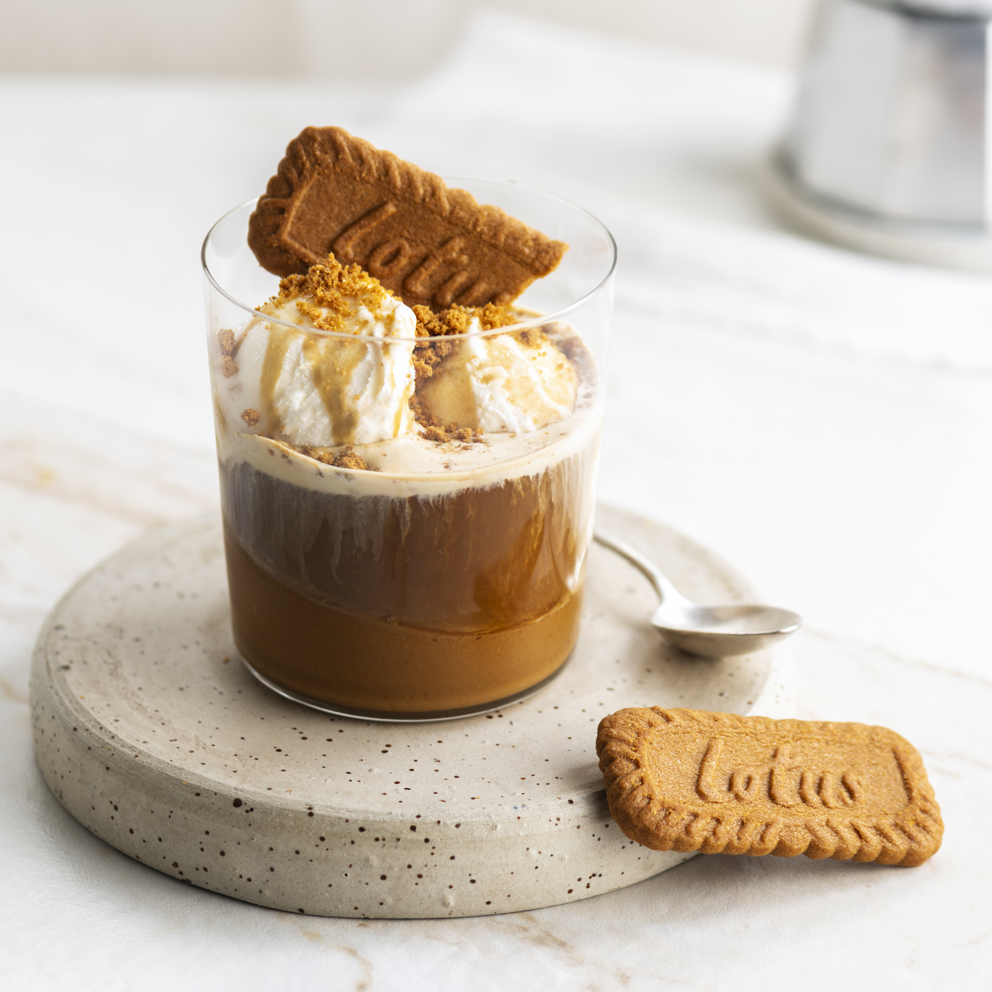 Biscoff® affogato | Lotus Biscoff