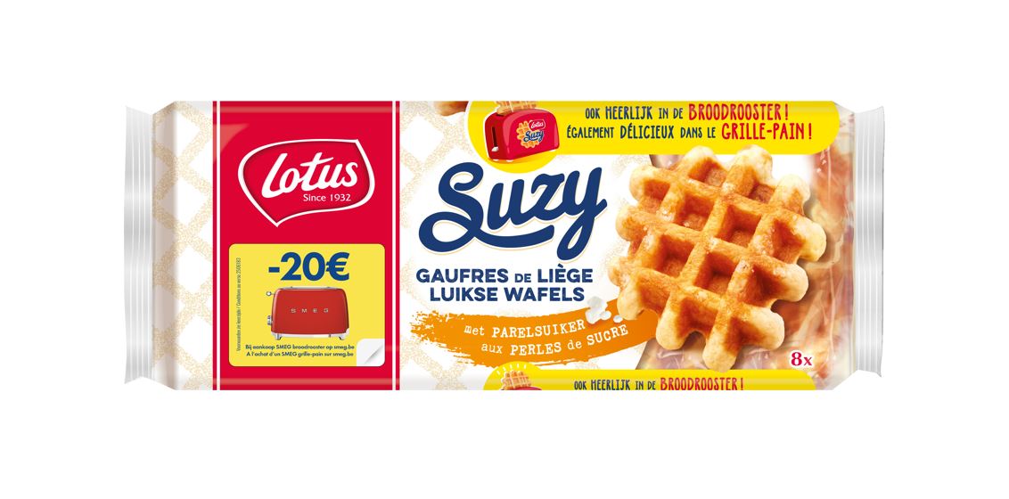 Gaufre de Liège Suzy | Lotus Biscoff